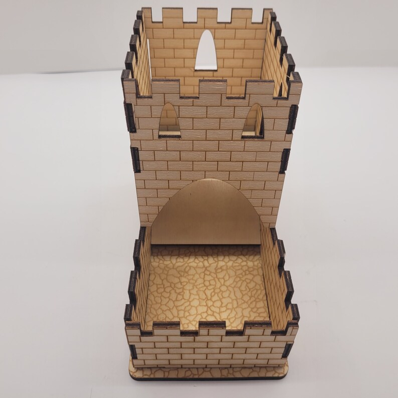 Dice Tower Laser Cut Files SVG PSD PDF Affinity Dxf for Rpg Games Board ...