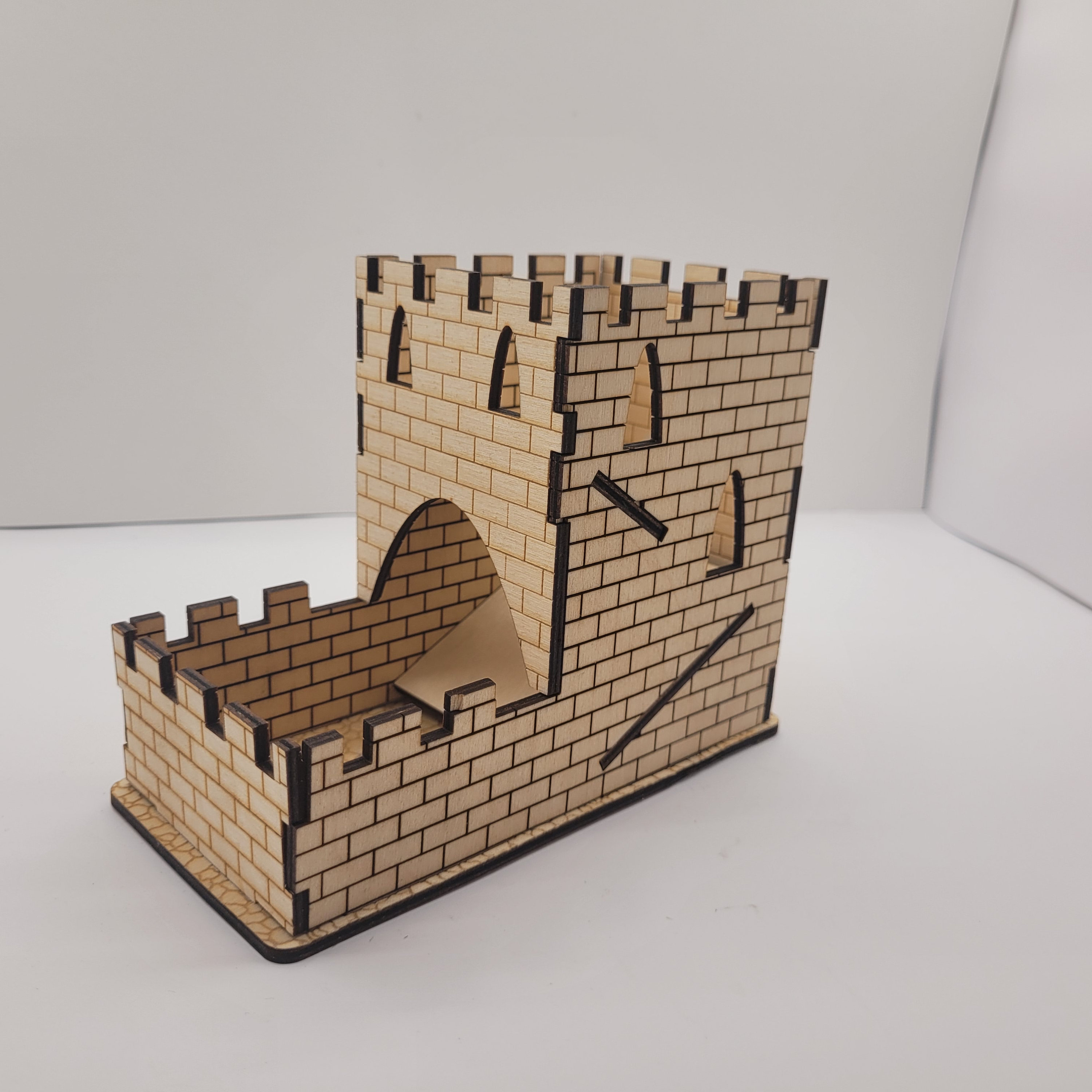 Dice Tower Laser Cut Files SVG PSD PDF Affinity Dxf for Rpg Games Board ...