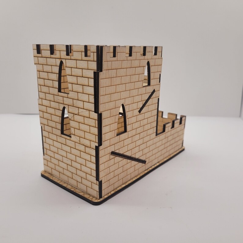 Dice Tower Laser Cut Files SVG PSD PDF Affinity Dxf for Rpg Games Board ...