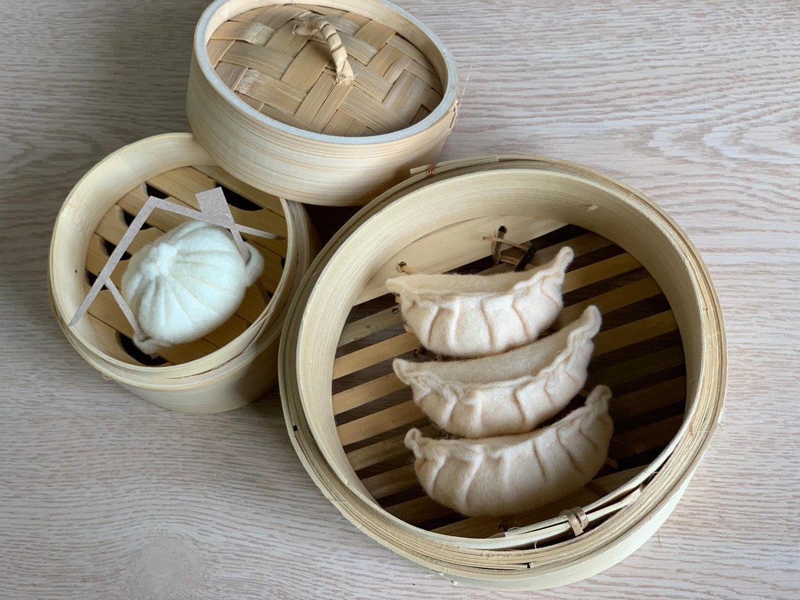 Dumplings Dim Sum Pretend Play Felt Food Restaurants and Play - Etsy