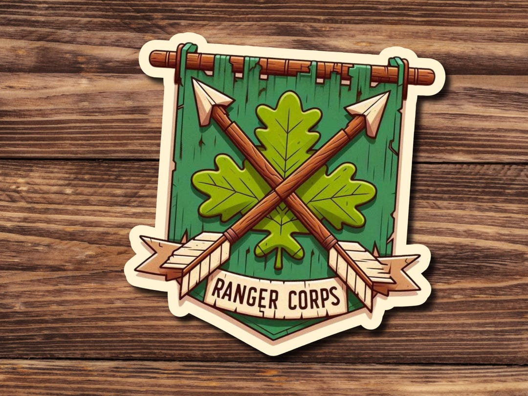 Ranger Corps Sticker / Vinyl Sticker - Etsy