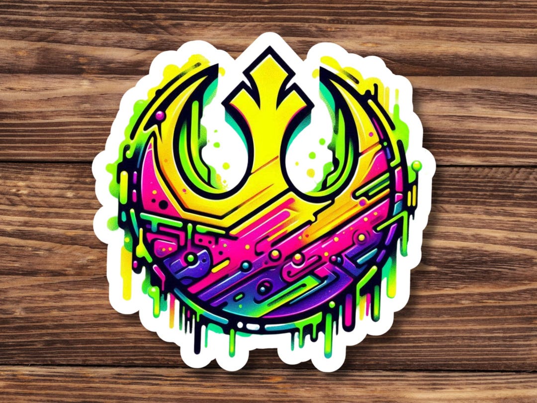 Rebel Scum Graffiti Sticker - Etsy