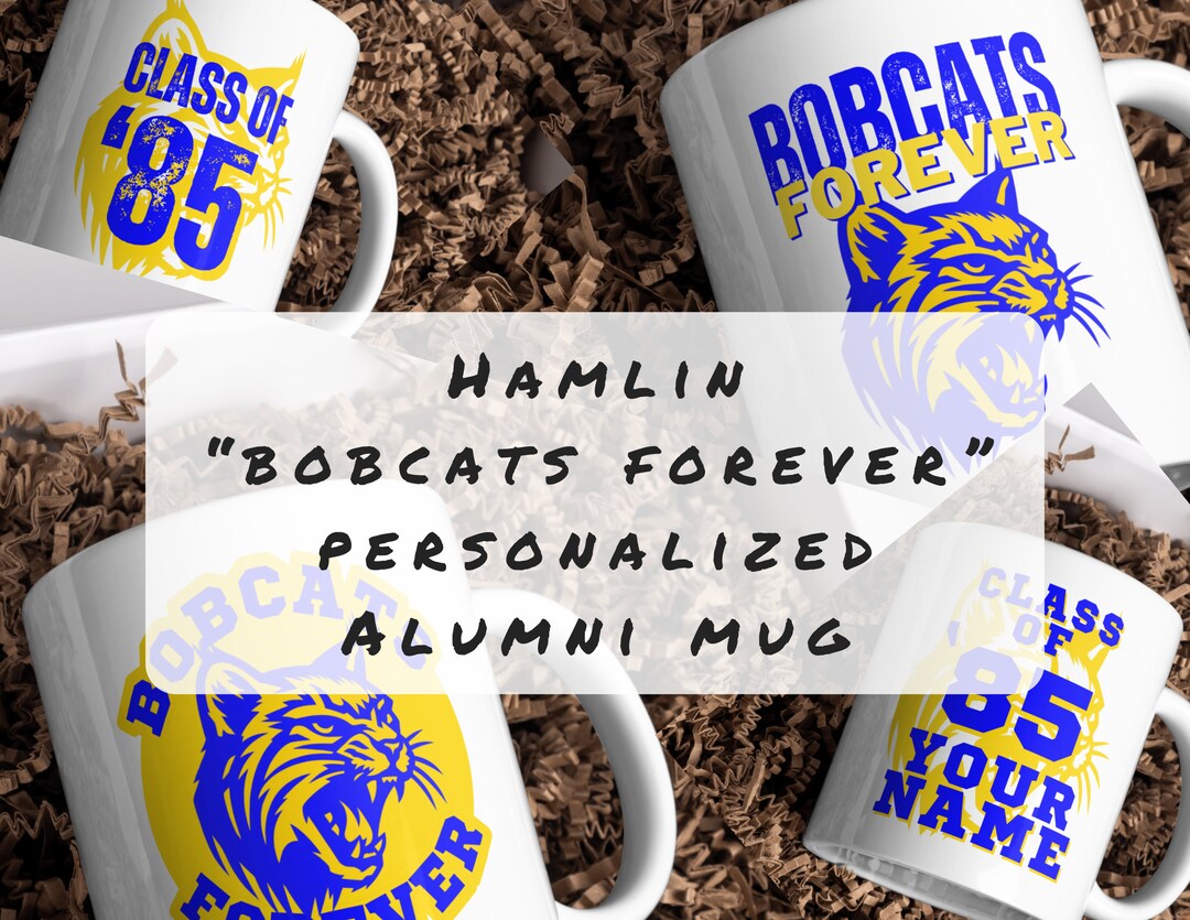 Hamlin Bobcats Alumni Mug (15 Oz) - Personalized High School Gift - Etsy