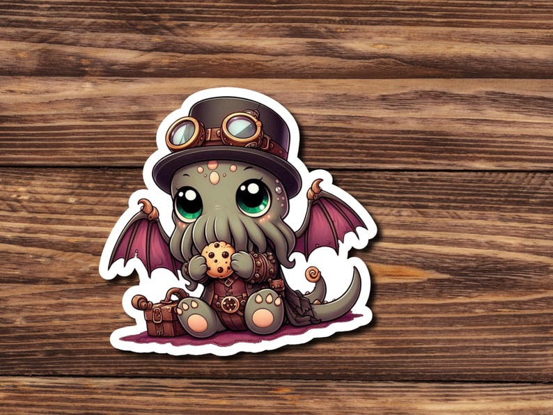 Cthulhu Collection Stickers / Vinyl Sticker / Tumbler Sticker / Cthulhu ...