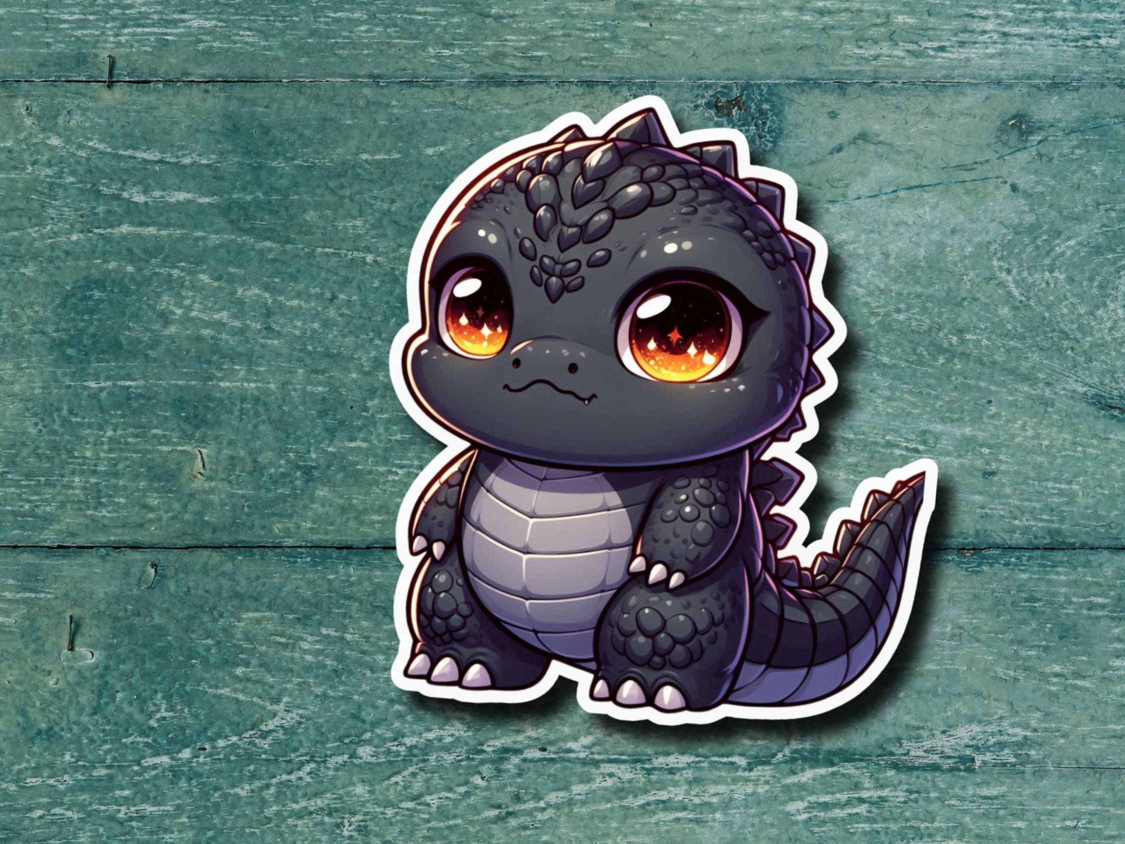 Kaiju Kuties Stickers // Godzilla Sticker / Mothra Sticker / King Kong ...
