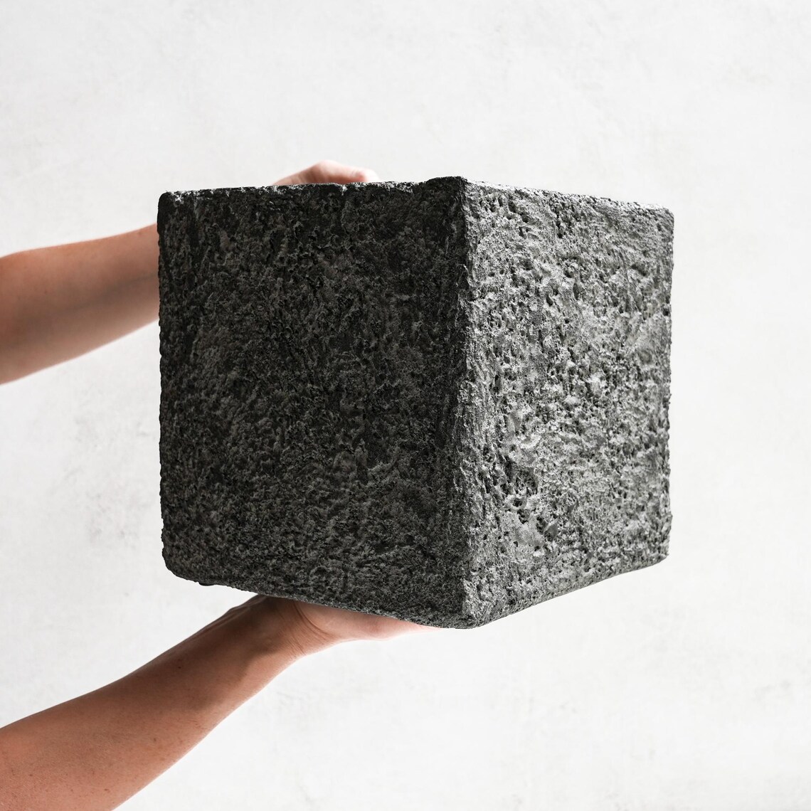 The Big Stone Cube Sculpture Edition 001 - Etsy