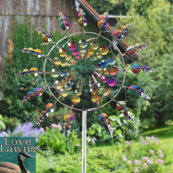 Windmill Garden Spinners - Etsy