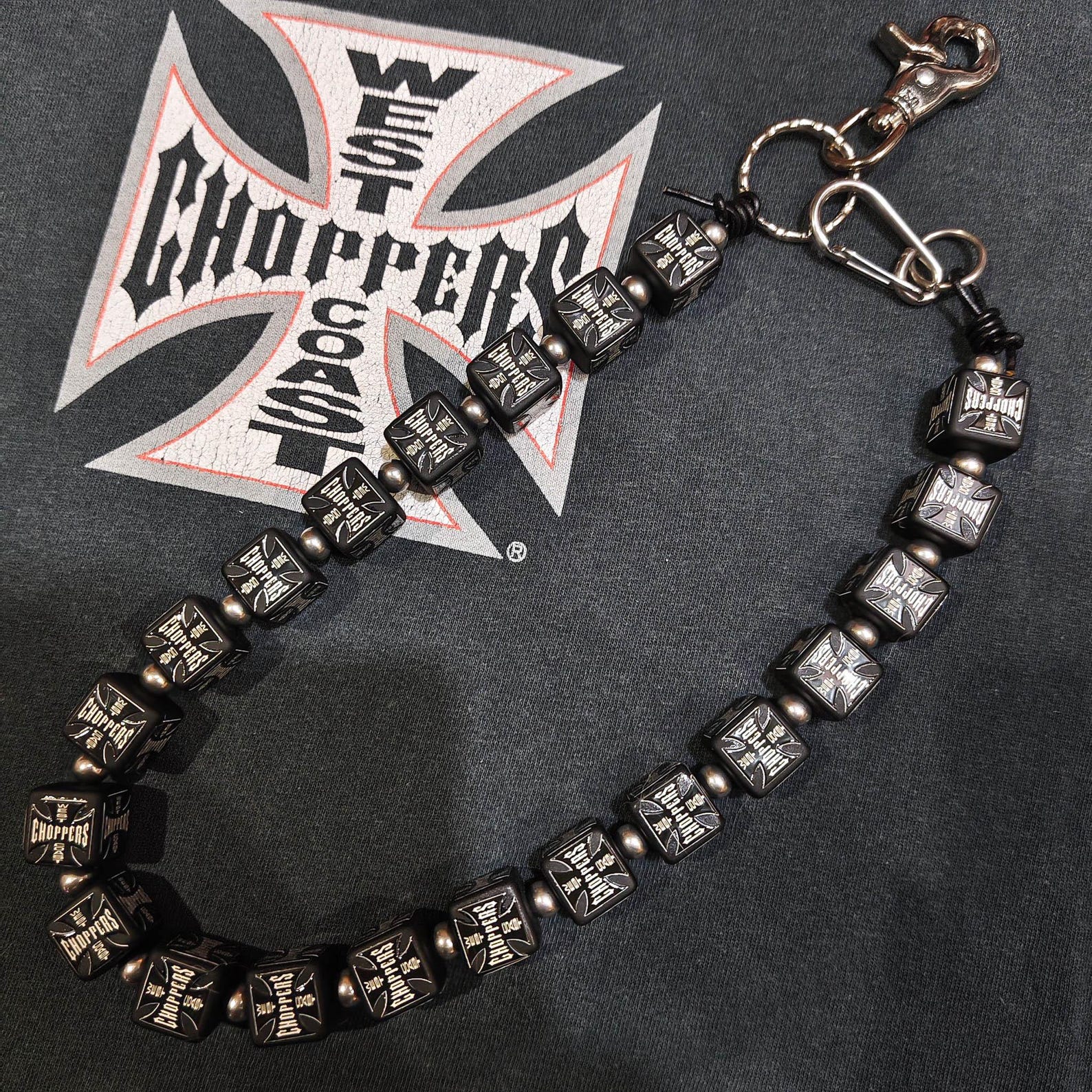 West Coast Choppers Black Logo Wallet Chain / Harley Davidson Jeans ...