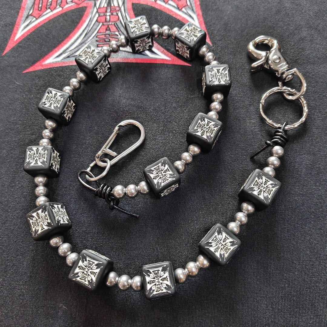 West Coast Choppers Black Logo Spider 3-1 Chain / Harley Davidson Jeans ...