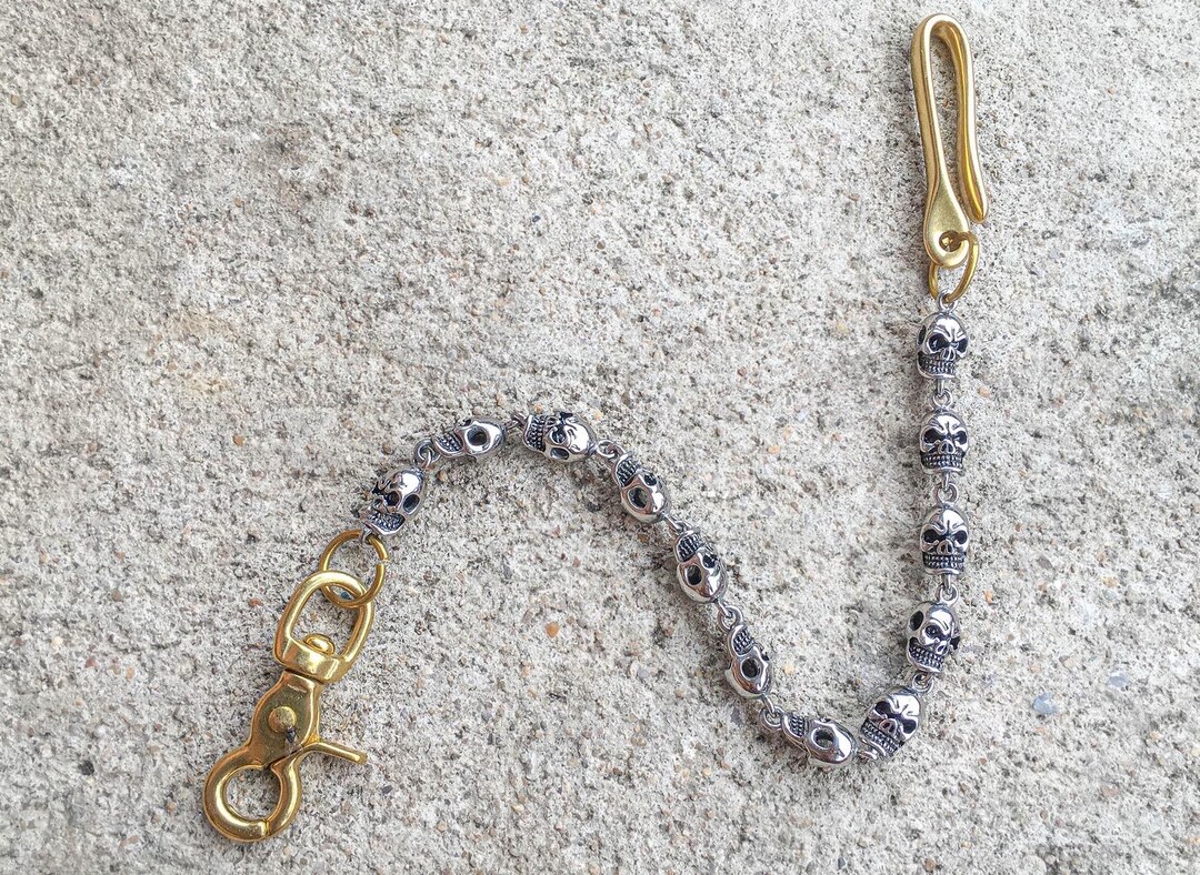 Chain Skull 14mm No.3 Stainless Chain Wallet Chain Pants Chain Jeans ...