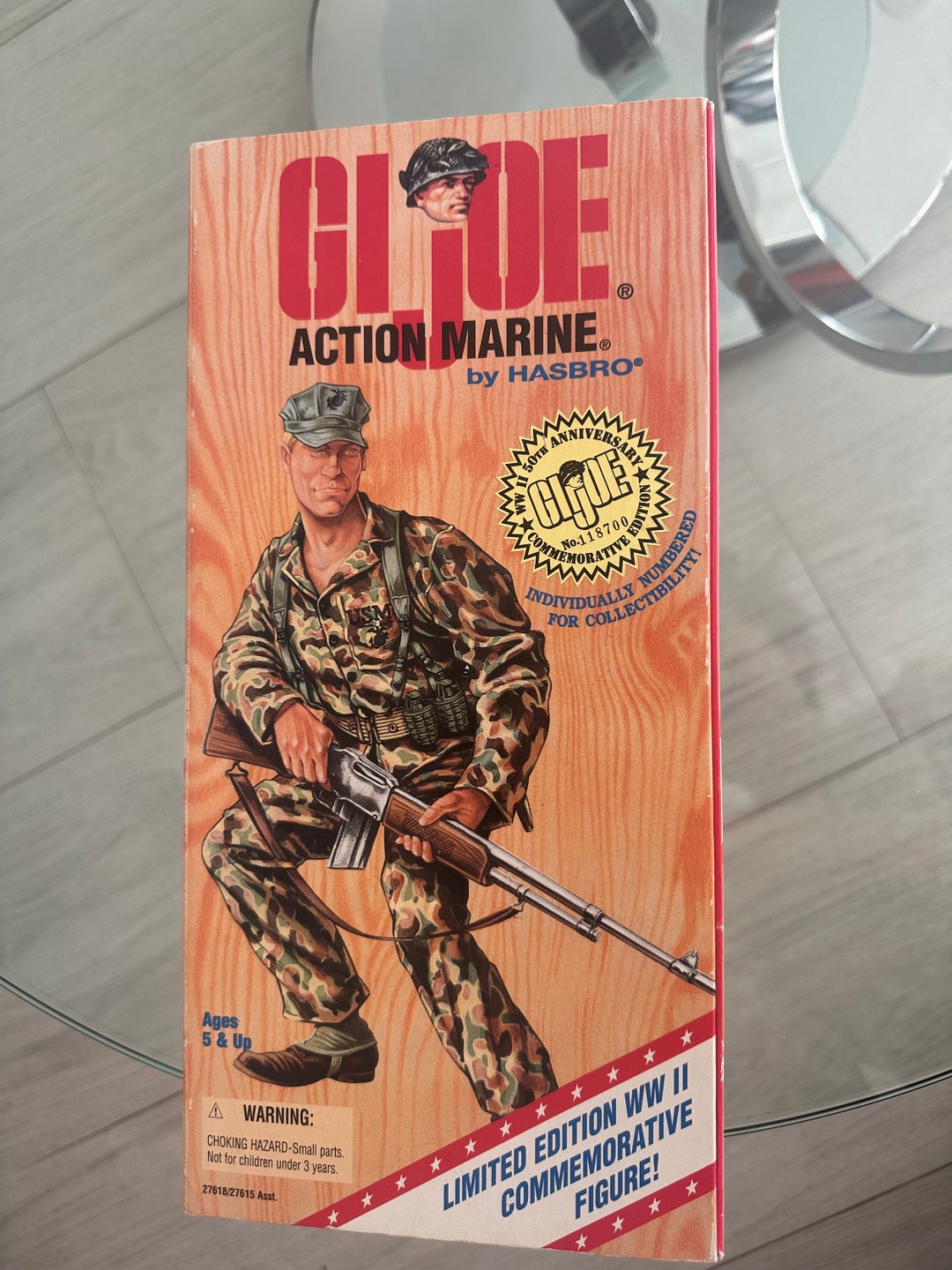 GI JOE Action Marine Limited Edition World War II Commemorative Figure ...