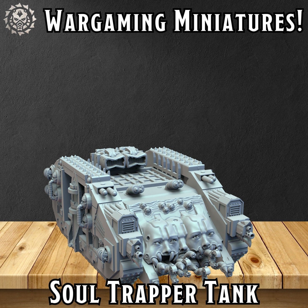 Soul Trapper Resin 3D Printed Wargaming Model Bases Included sized ...