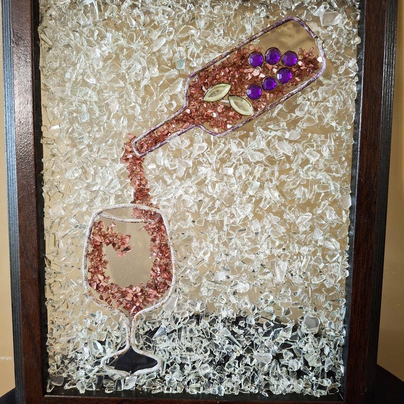 Crushed Glass - Etsy