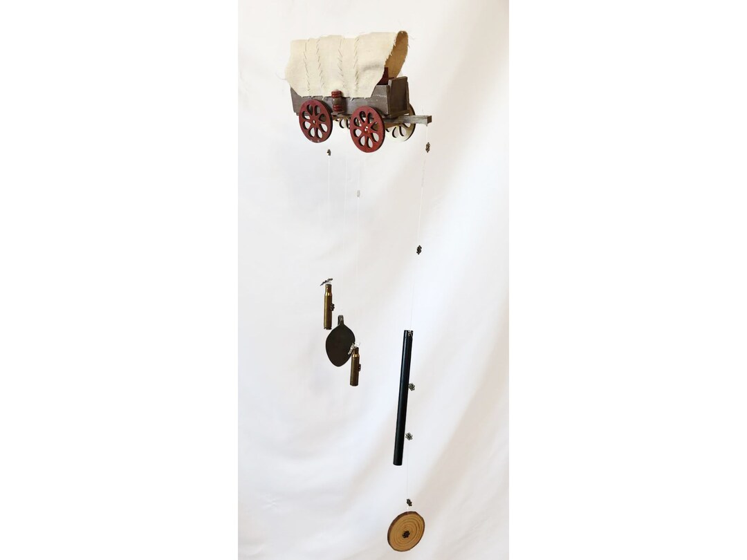 Covered Wagon Western Wind Chime - Etsy