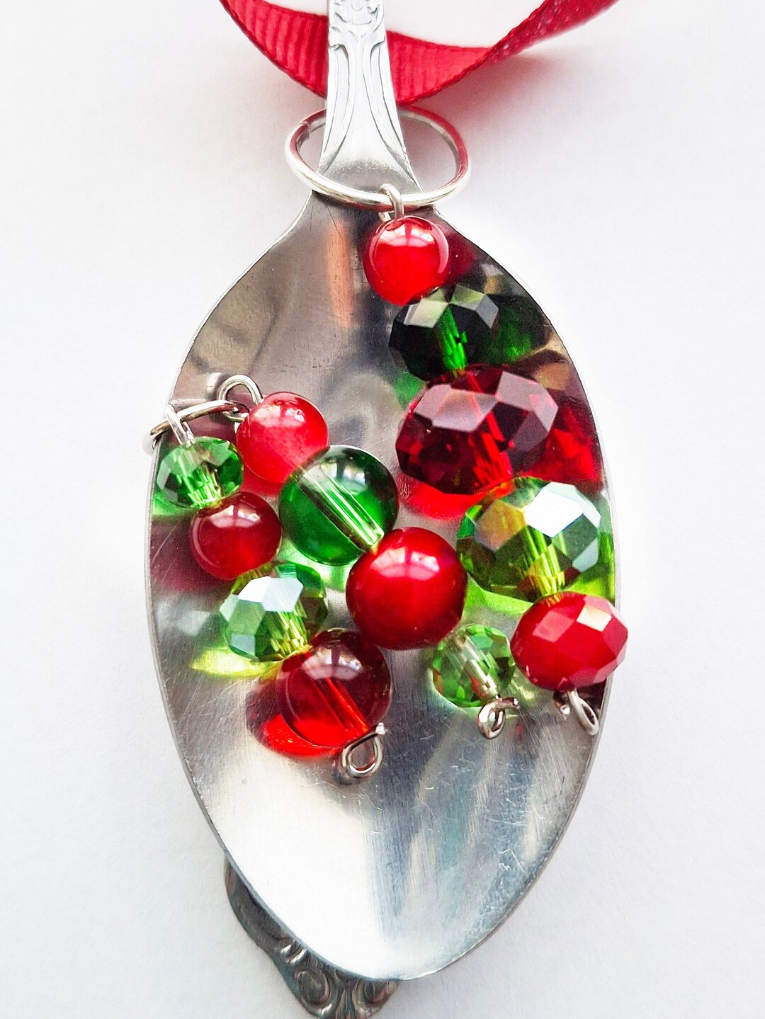 Repurposed Spoon Ornament Christmas Holiday - Etsy