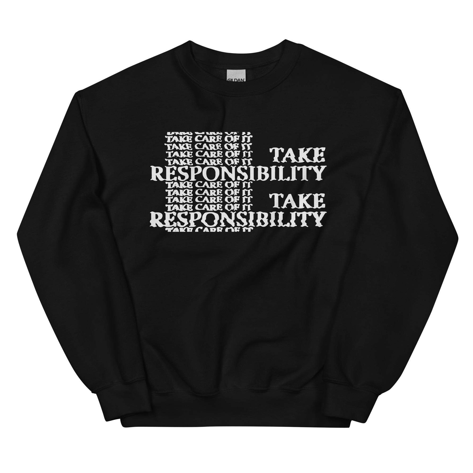 Take Responsibility Mouthwashing Sweatshirt, Mouthwashing Crewneck ...