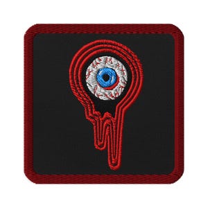 Mouthwashing Embroidered Patches, Pony Express Embroidered Patch, Anya ...