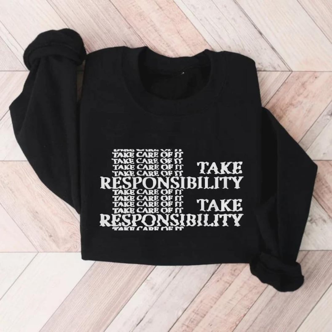Take Responsibility Mouthwashing Sweatshirt, Mouthwashing Crewneck ...