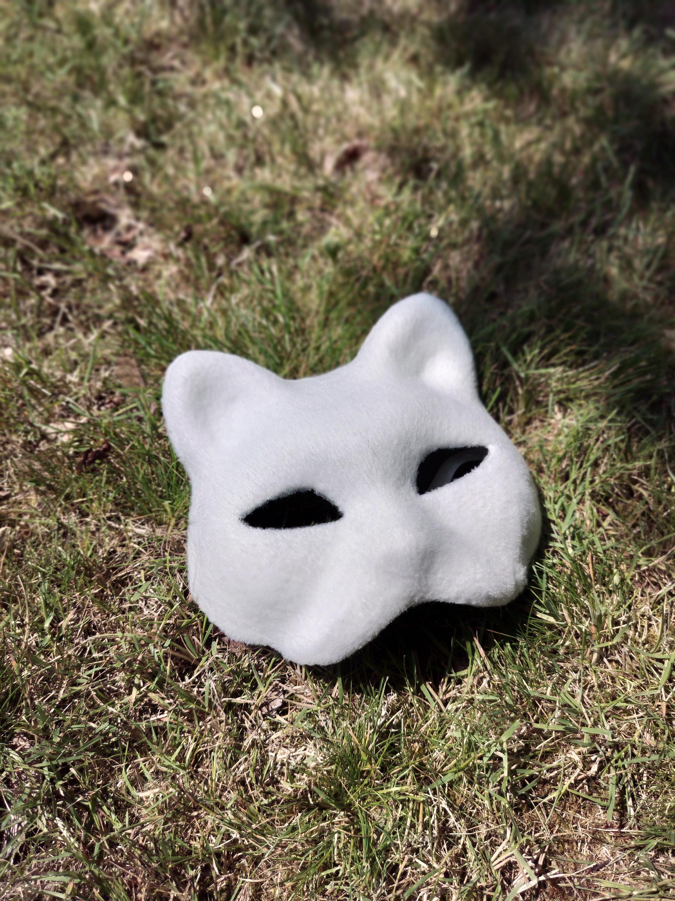 Fleeced Cat Mask Base | Made to Order - Etsy