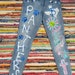 Hand Painted Jeans for Graduate, Graduation, Spirit Day, Birthday ...