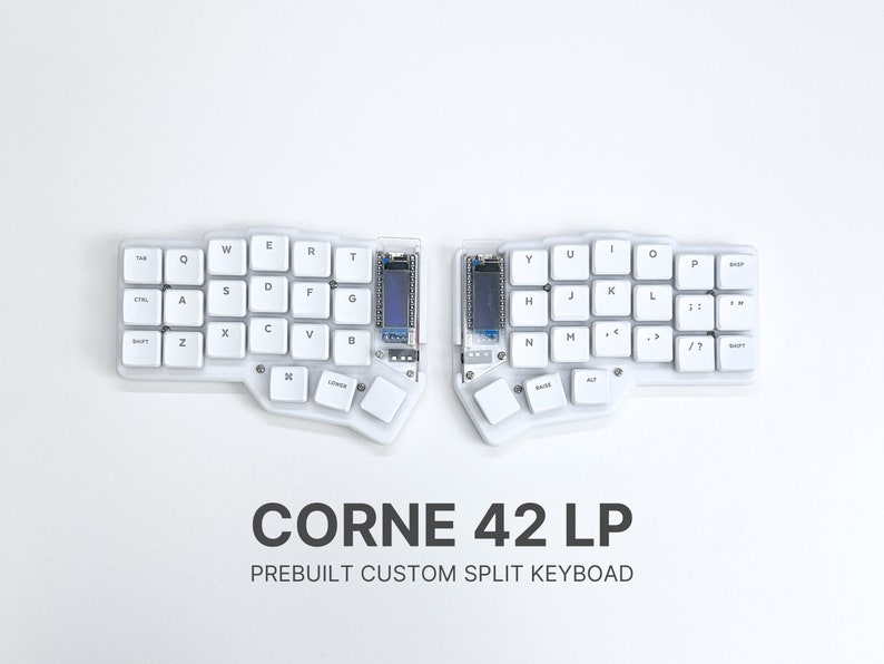 Keebmaker Corne 42 LP Prebuilt Keyboard - Customizable, Portable, and ...