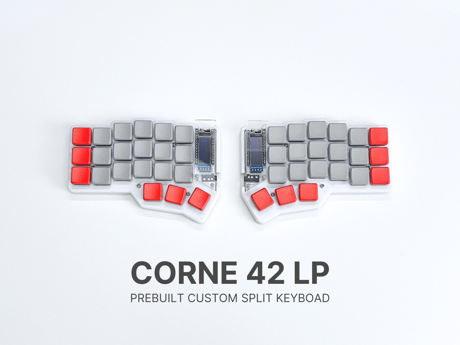 Keebmaker Corne 42 LP Prebuilt Keyboard - Customizable, Portable, and ...