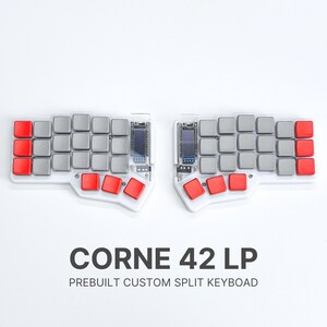 Keebmaker Corne 42 LP Prebuilt Keyboard - Customizable, Portable, and ...