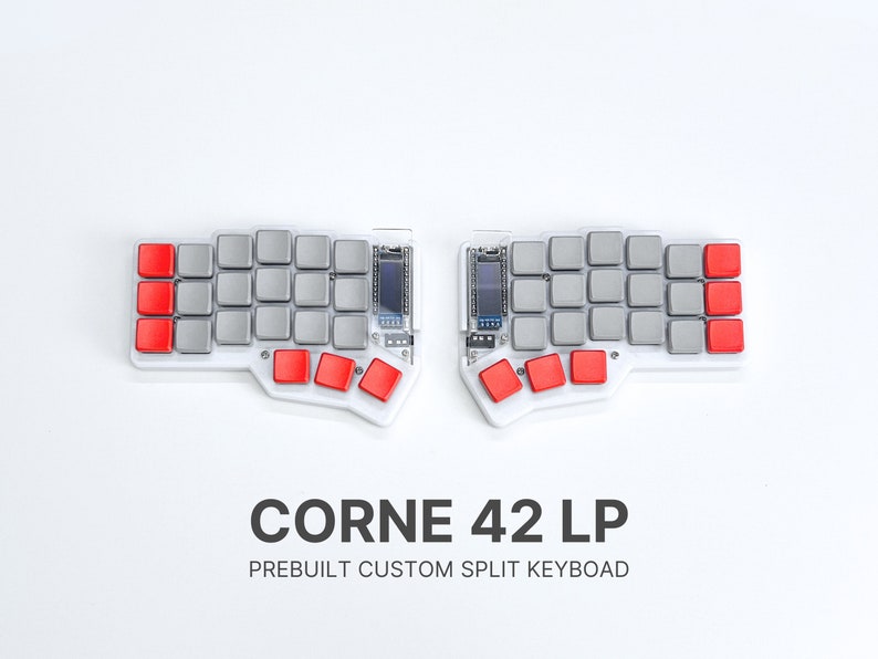 Keebmaker Corne 42 LP Prebuilt Keyboard - Customizable, Portable, and ...