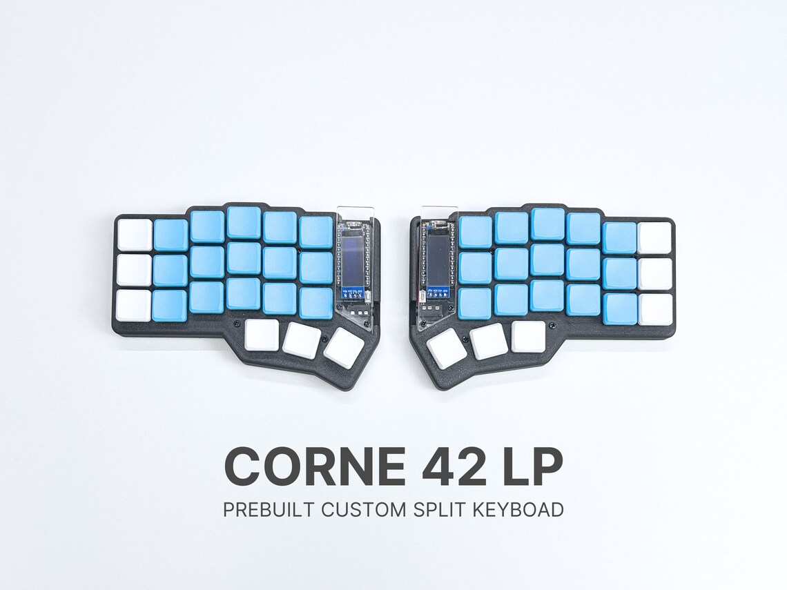 Keebmaker Corne 42 LP Prebuilt Keyboard - Customizable, Portable, and ...