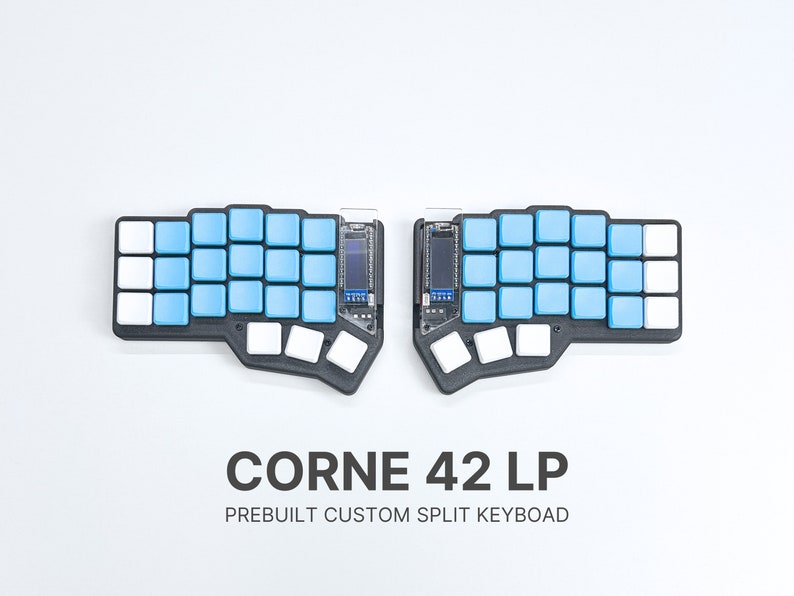 Keebmaker Corne 42 LP Prebuilt Keyboard - Customizable, Portable, and ...