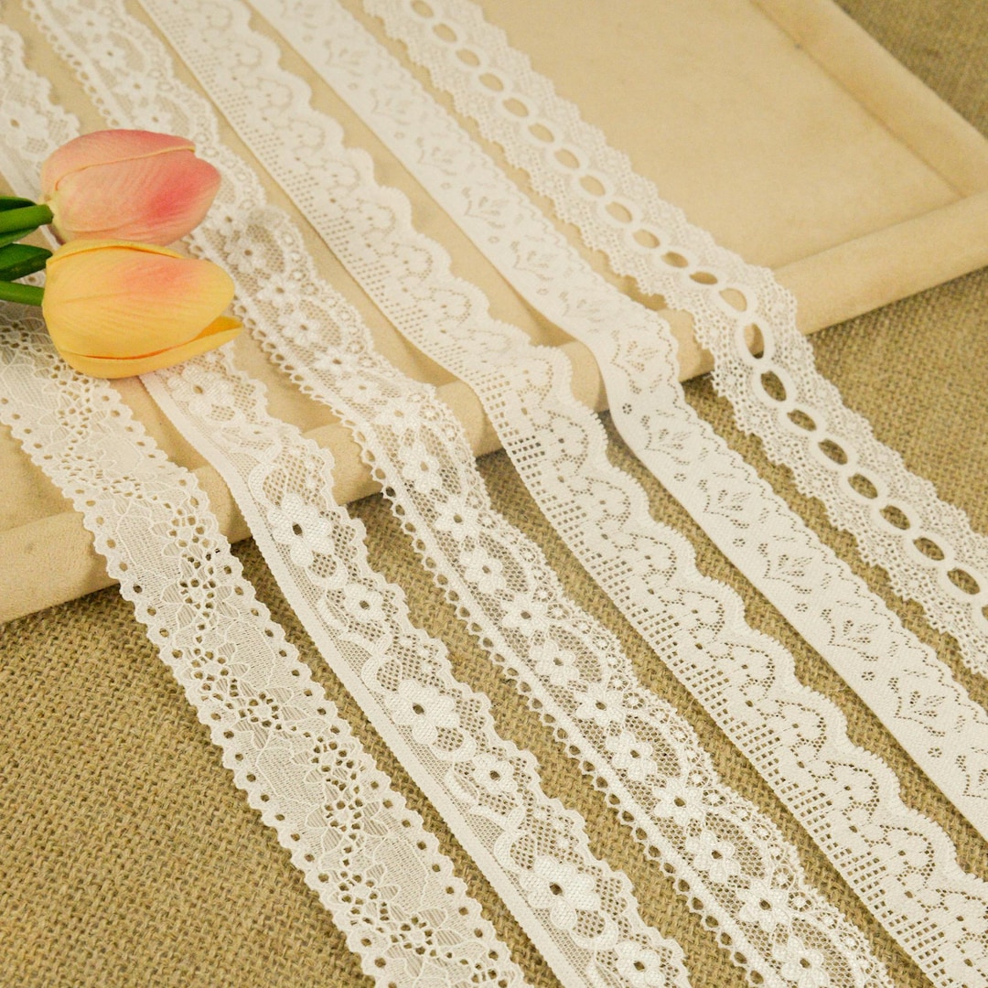 Stretch Lace Trim Variety Pack – Perfect for All Your Creative Projects ...