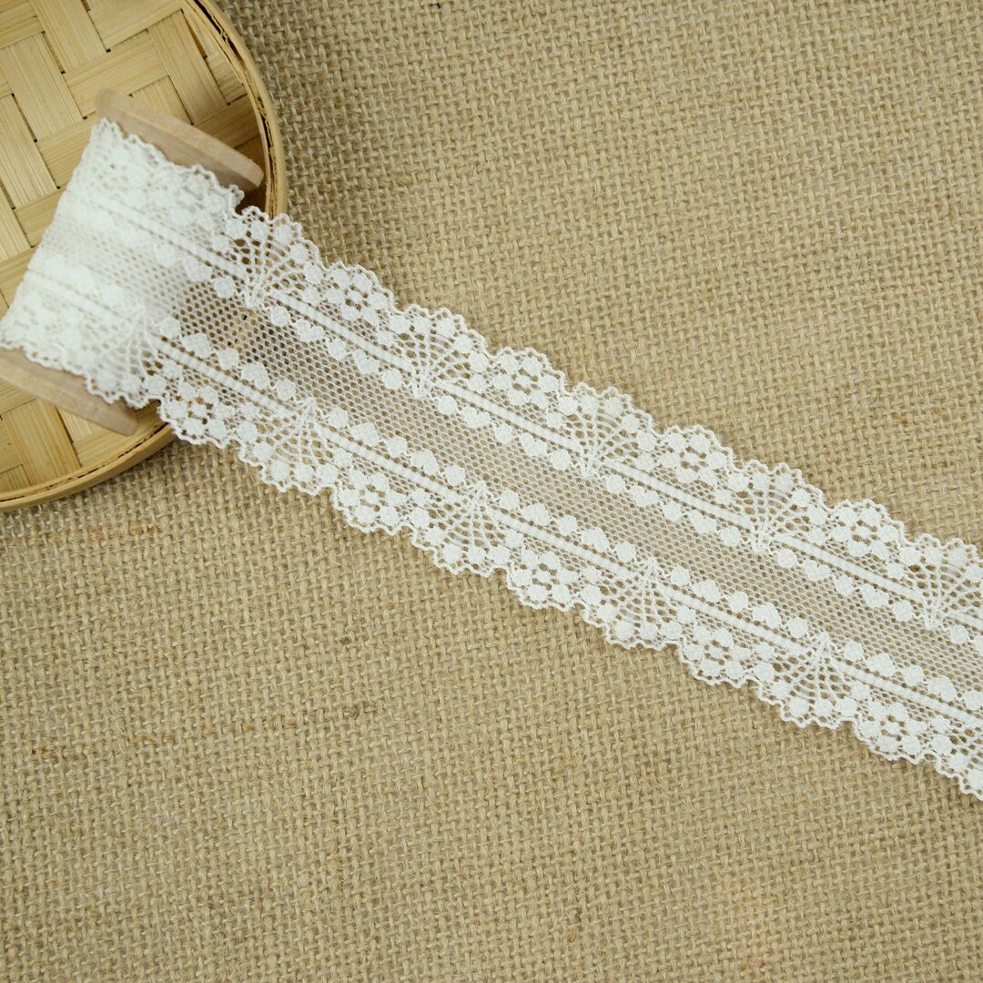White Lace Trim, Sewing Lace Fabric, Wedding Lace , French Lace, Bridal ...