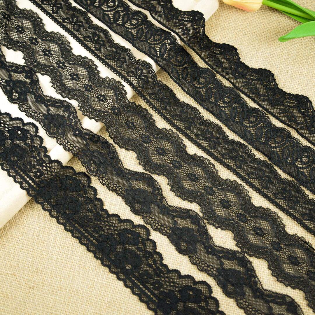 Stretch Lace Trim Variety Pack – Perfect for All Your Creative Projects ...