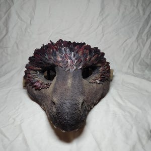 Utahraptor Dinosaur Mask - Etsy