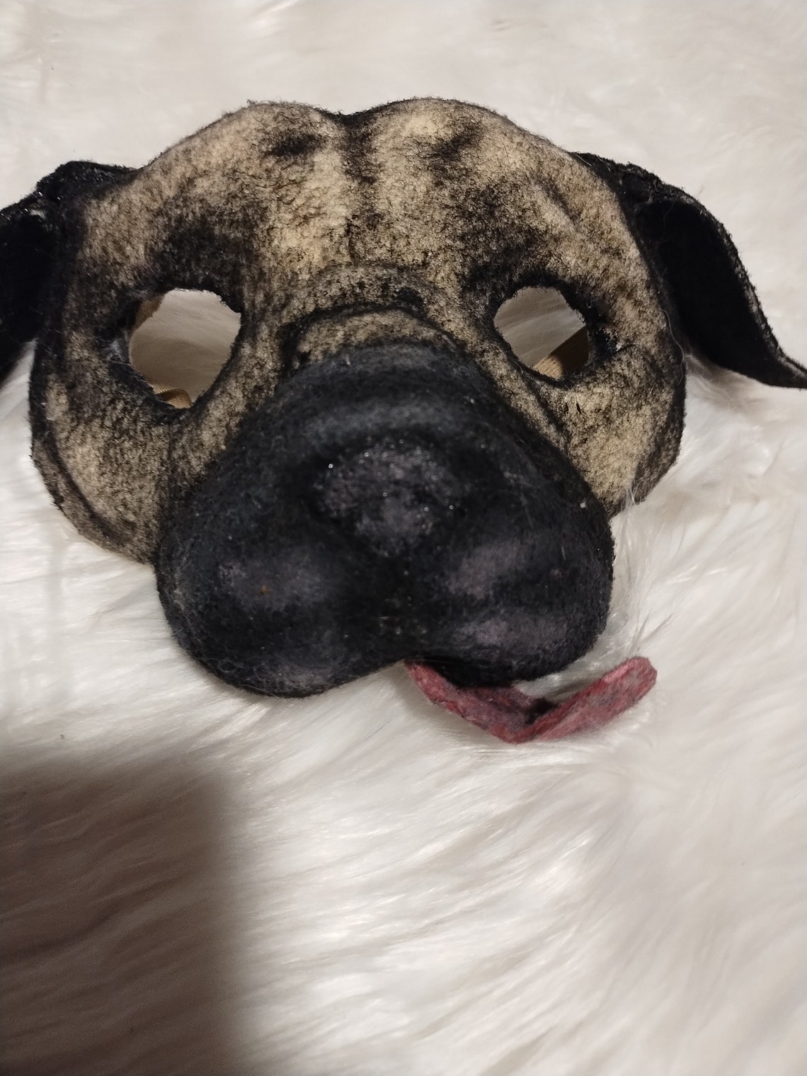 Pug Animal Mask - Etsy