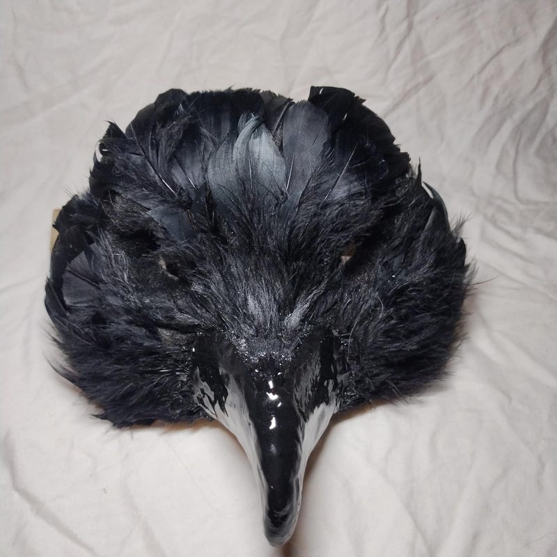 Crow Mask - Etsy