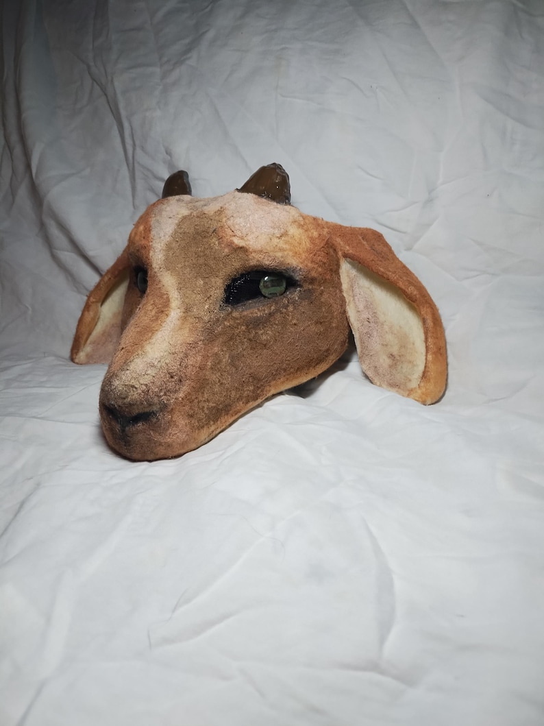 Baby Goat Animal Mask - Etsy