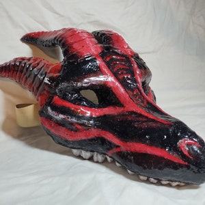 Fantasy Dragon Luxury Reptile Mask - Etsy