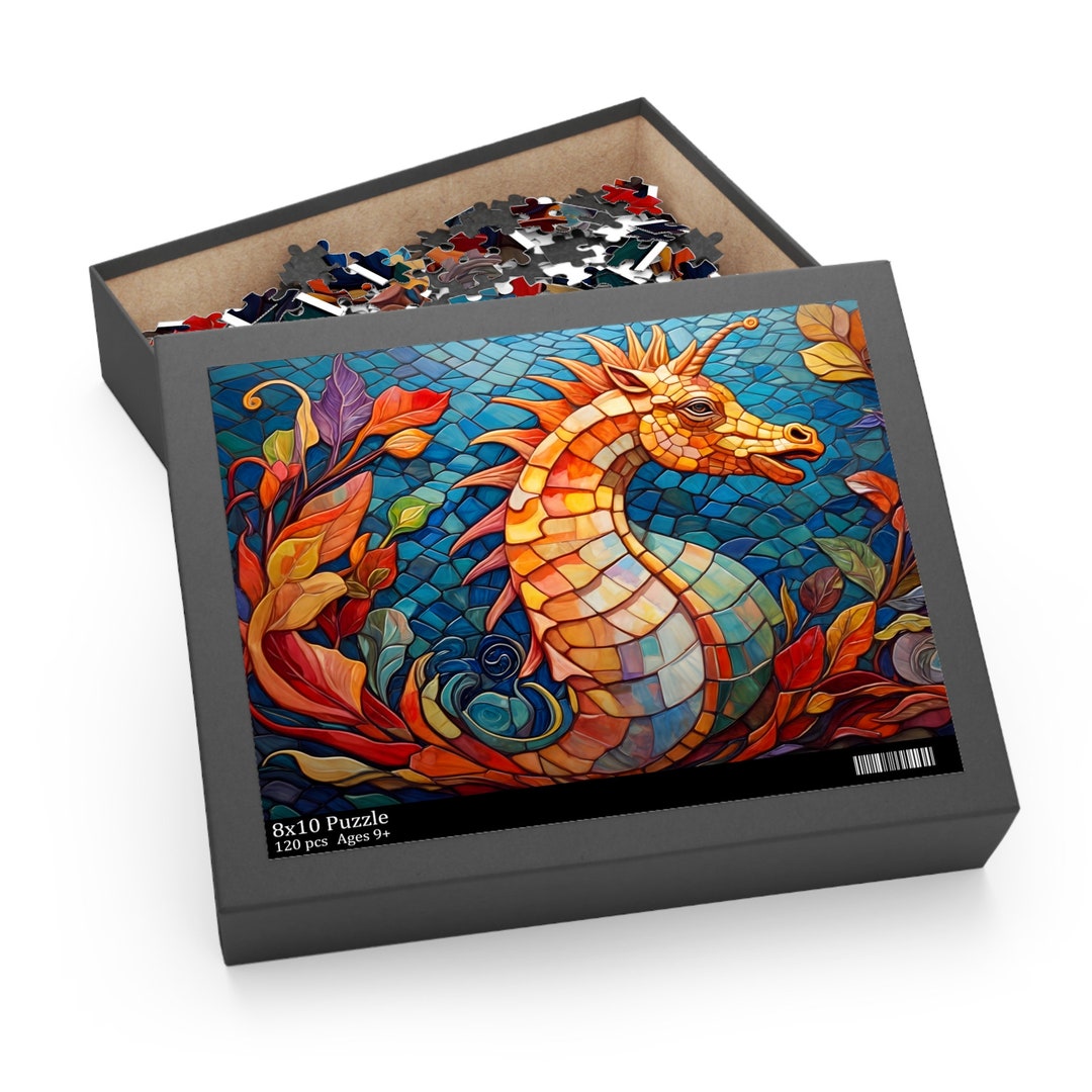 Jigsaw Puzzle Made Chipboard Puzzle for Family Fun, Perfect Downtime ...