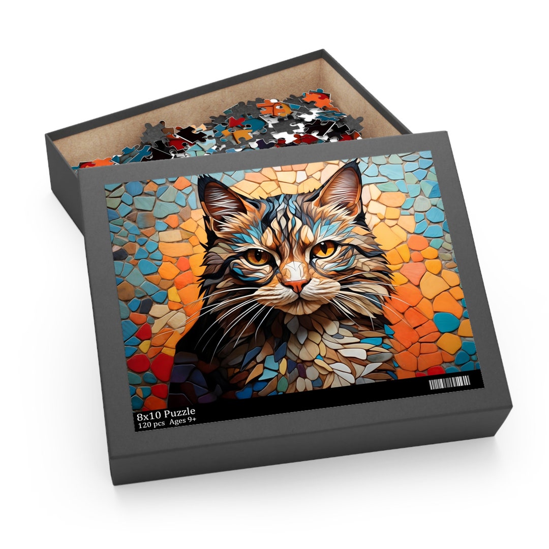 Jigsaw Puzzle Made Chipboard Puzzle for Family Fun, Perfect Downtime ...