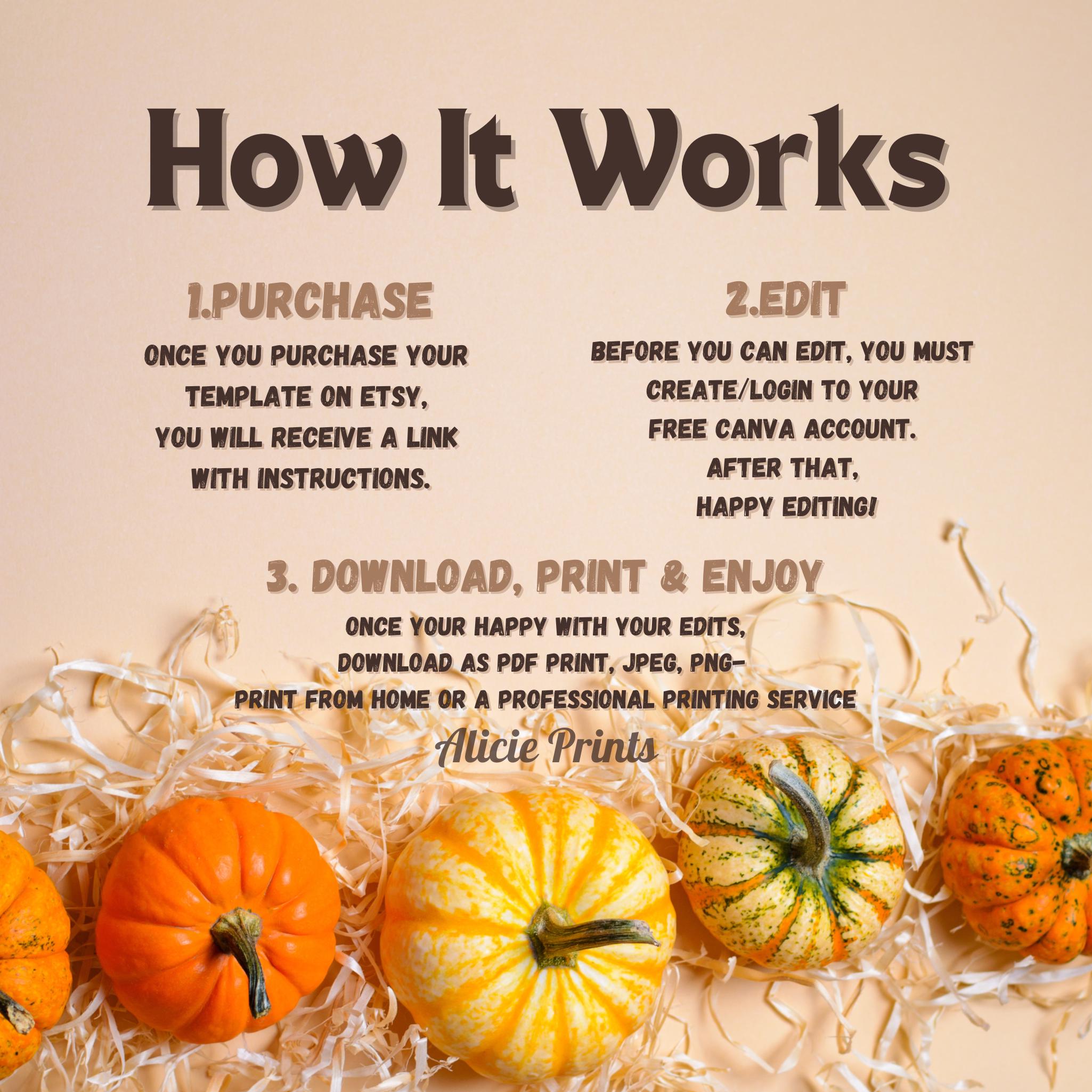 EDITABLE Friendsgiving Potluck Invitation, Work Potluck, Church Potluck ...