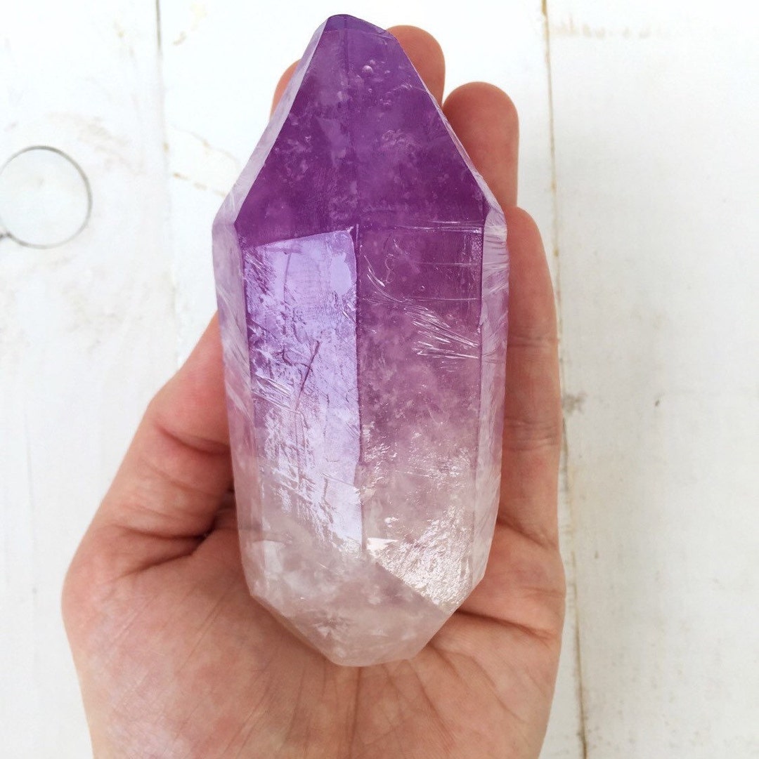 4 Oz Amethyst Crystal Soap - Etsy