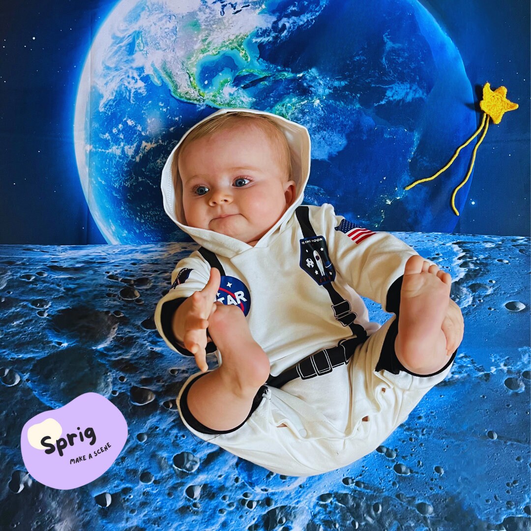 Baby Astronaut Costume Set, Cute Baby Costume Newborn Astronaut Costume ...