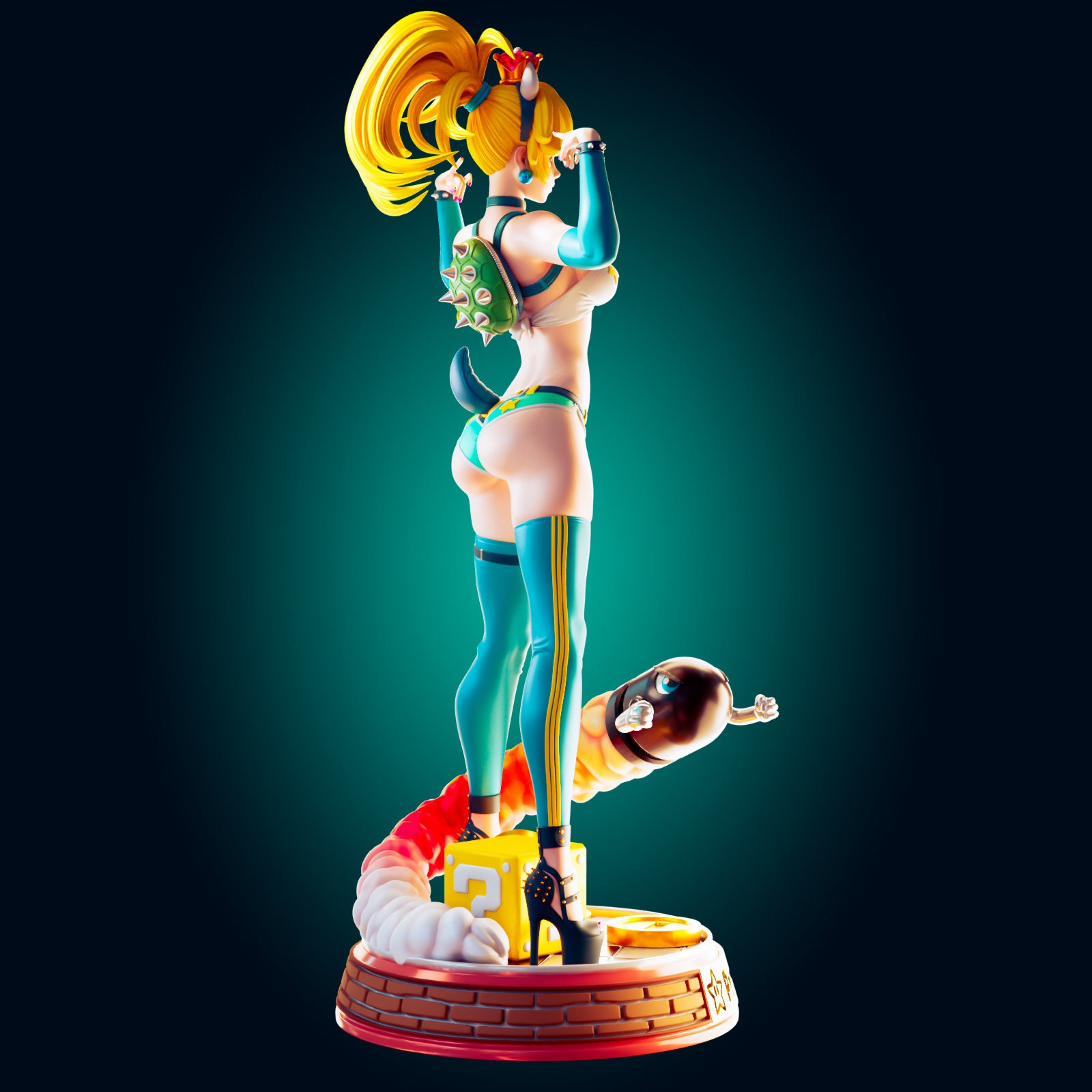 Princess Nsfwsfw Stl Files 3d Printer Stl File3dstl Modelstl3d Printer Model3d Printing 3d 