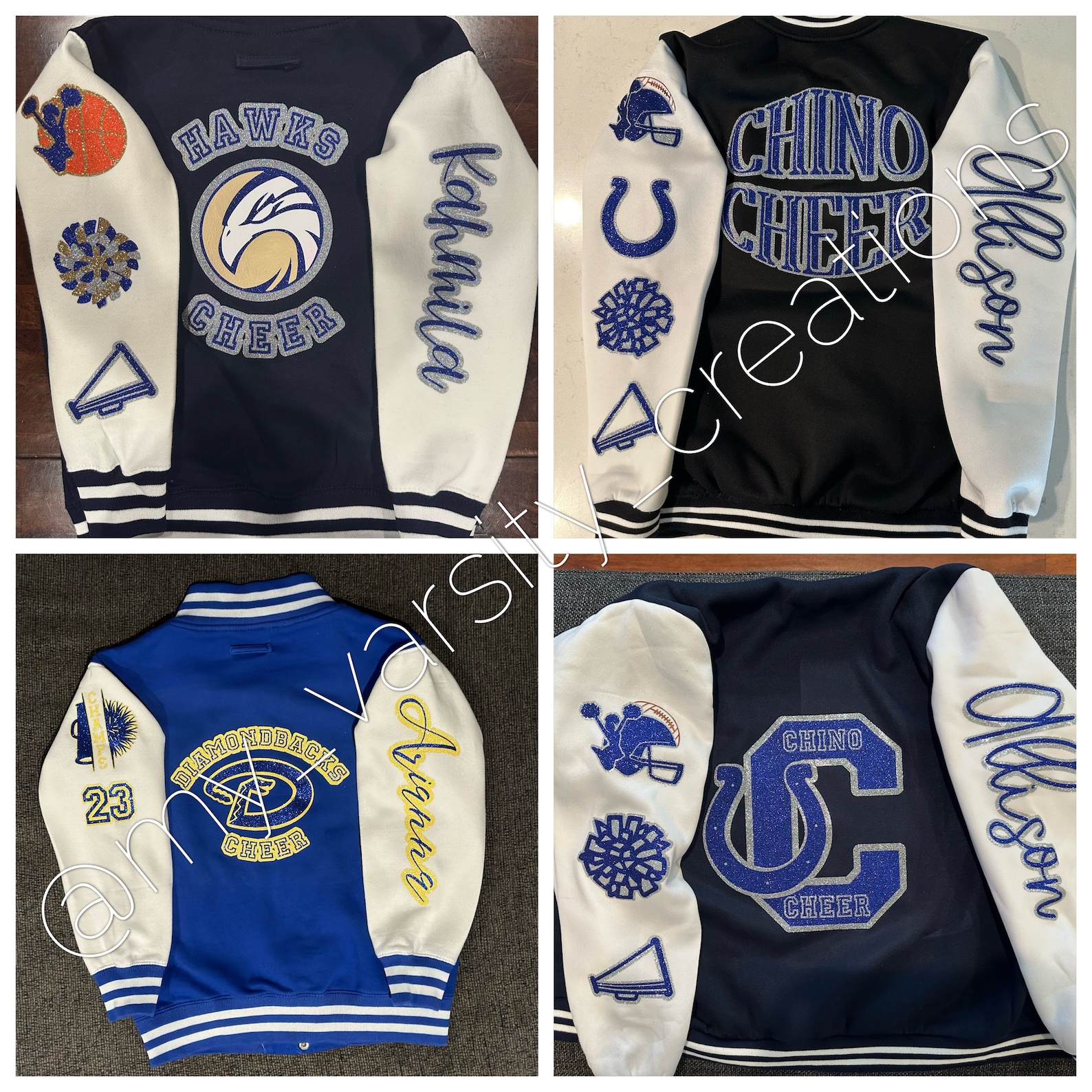 Varsity Cheer Jacket - Etsy