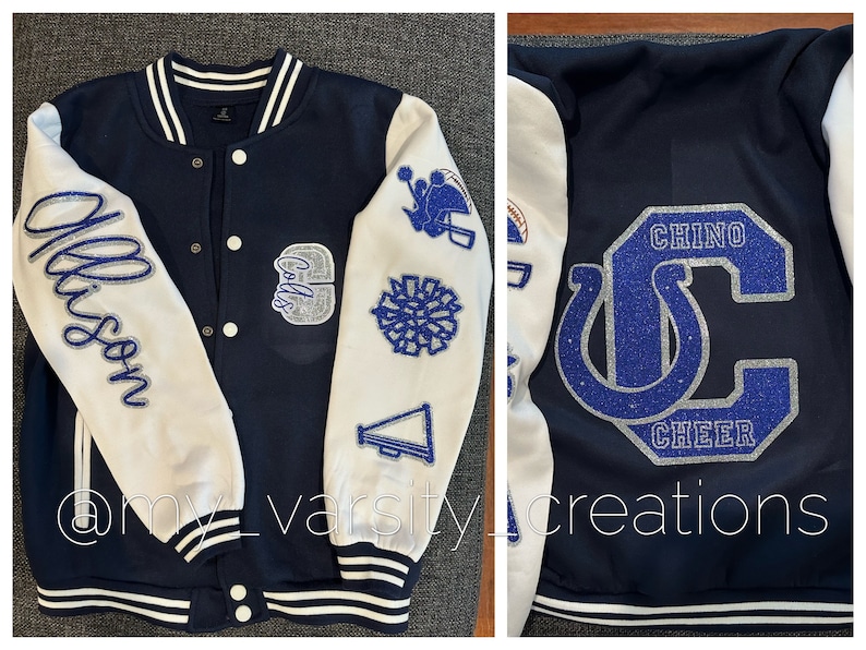 Varsity Cheer Jacket - Etsy