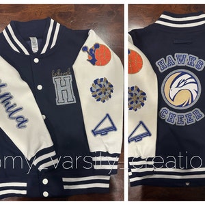 Varsity Cheer Jacket - Etsy
