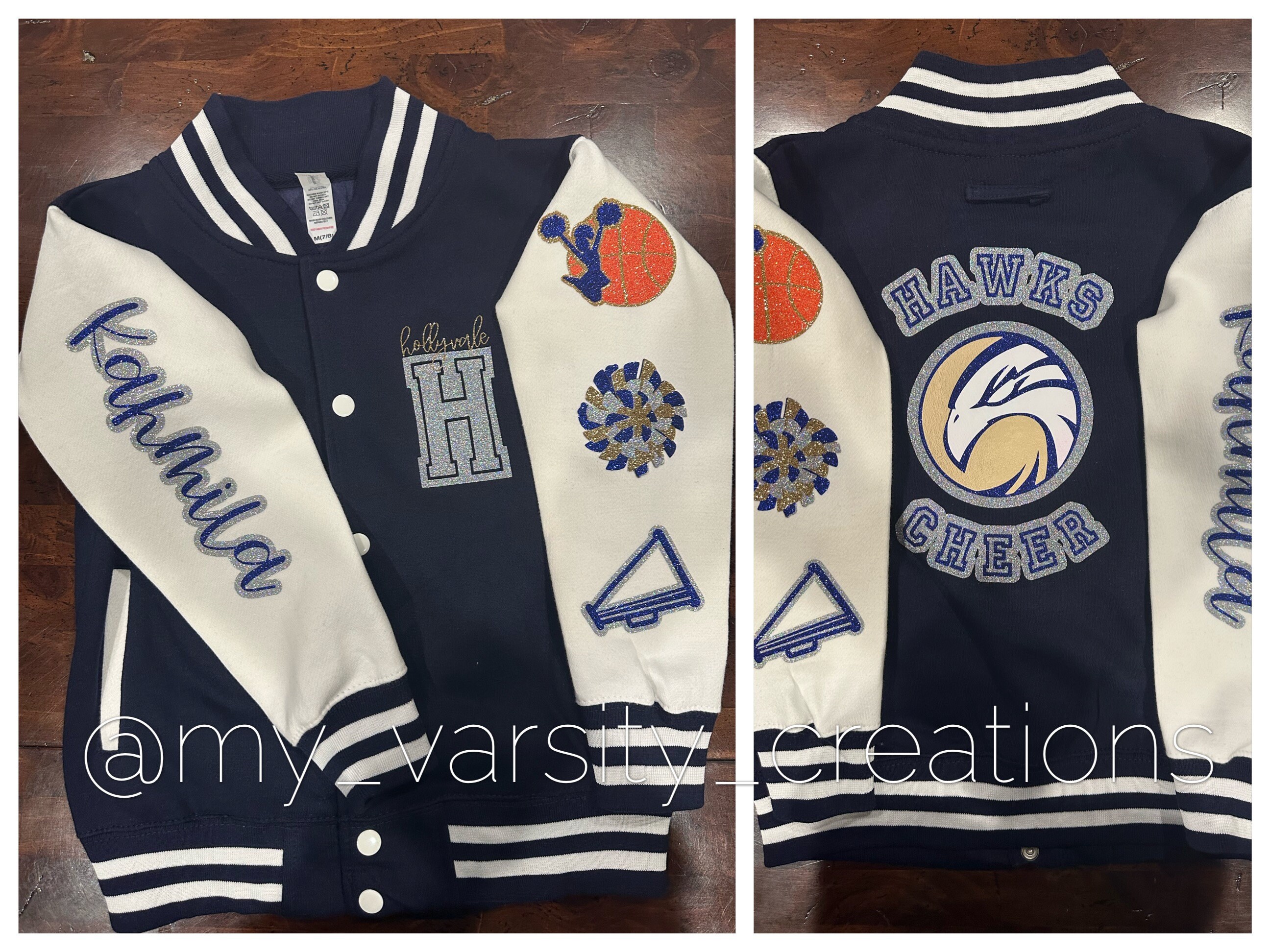 Varsity Cheer Jacket - Etsy