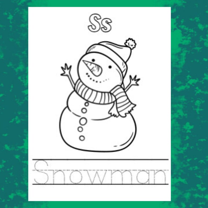 Alphabet Coloring Book. 26 Preschool Printable Templates Designed to ...
