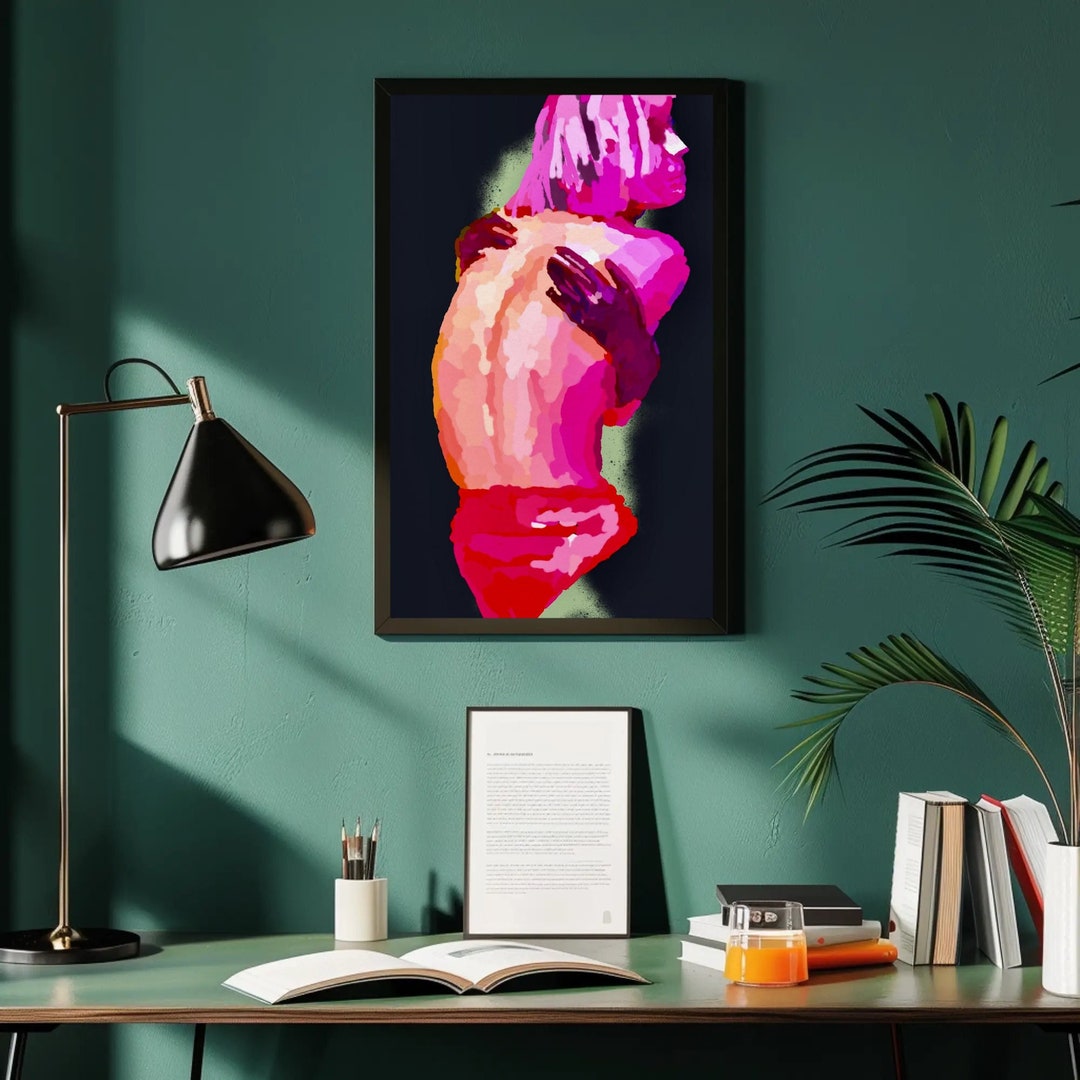 Punk Rock Graffiti-style Wall Decor - Etsy